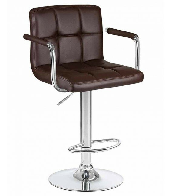 Стул барный DOBRIN KRUGER ARM LM-5011 коричневый