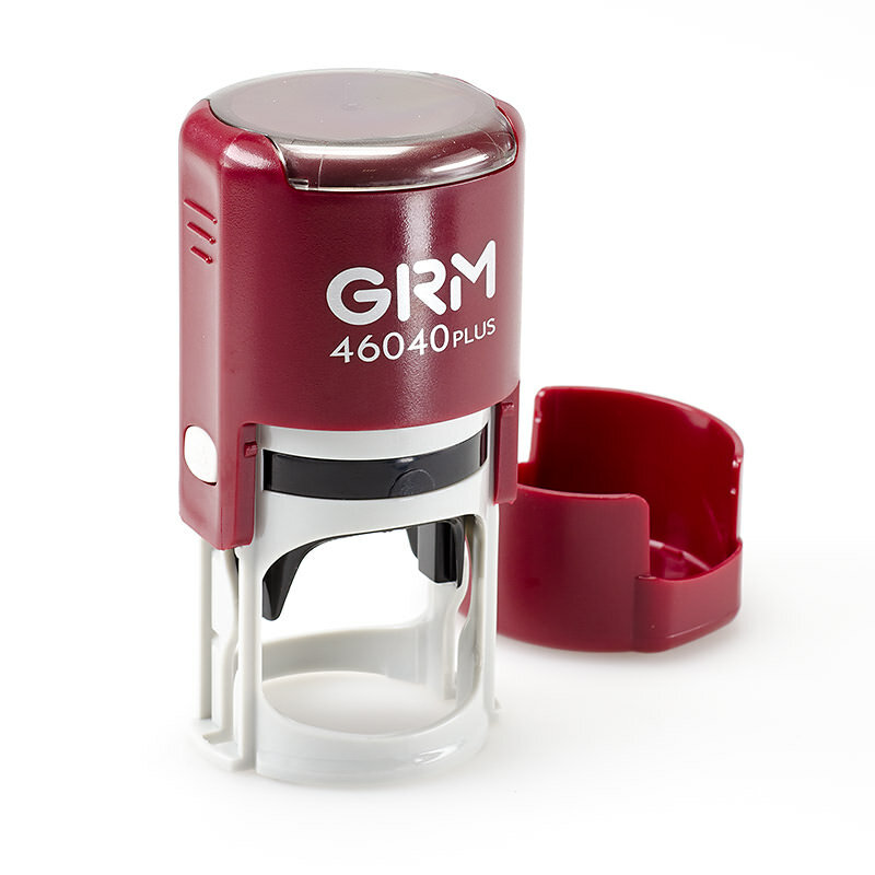 GRM 46040 Plus. Оснастка для печати в боксе, д.40мм, бургунди