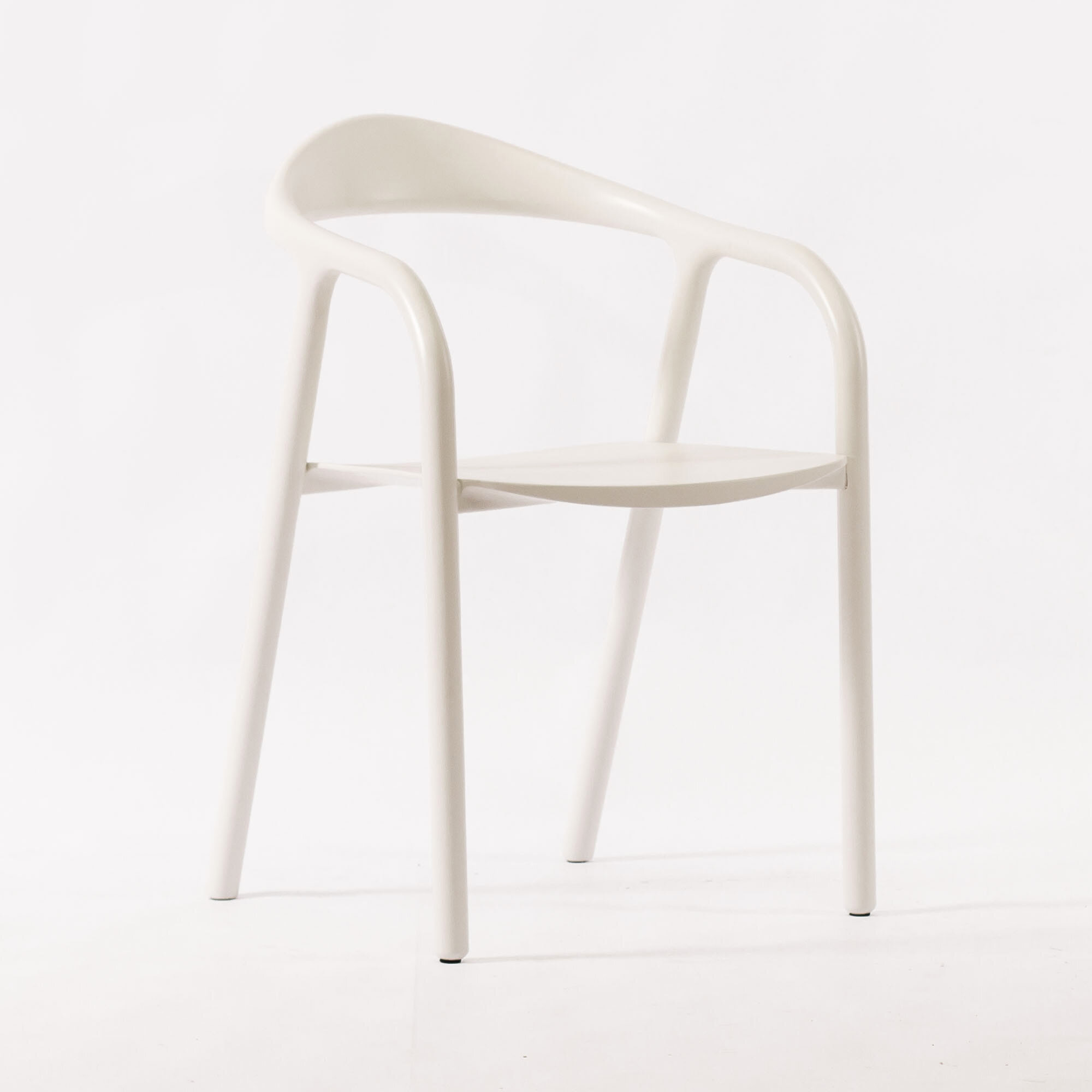 Стул Лугано массив березы тон белый матовый для дома/для гостиной/для столовой/для кафе/кухонный стул/стул кухонный