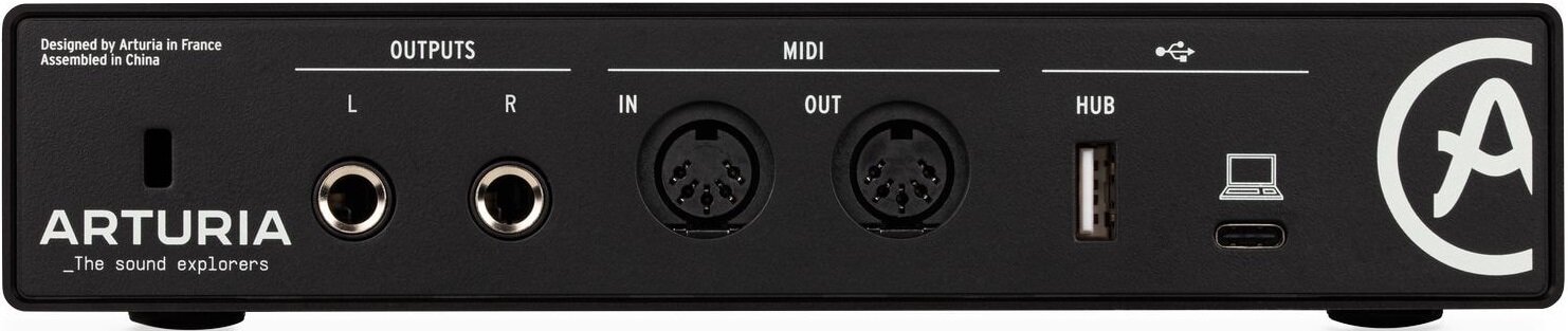Аудиоинтерфейс ARTURIA MiniFuse 2 Black — фото 1