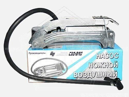 Насос ножной с манометром сэд-вад "модерн"