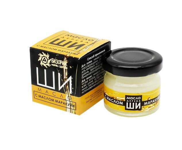 Масло ши с маслом маракуйи для лица, волос и тела против возрастных изменений, омолаживающее и увлажняющее, 28 мл