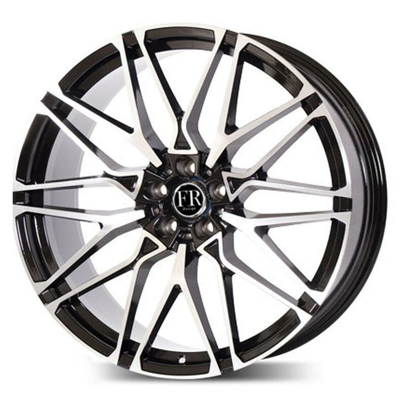 Диски легковые литые 9.5*22 5*112 et32 h66.6 FR Replica B495 BMF(цвет)