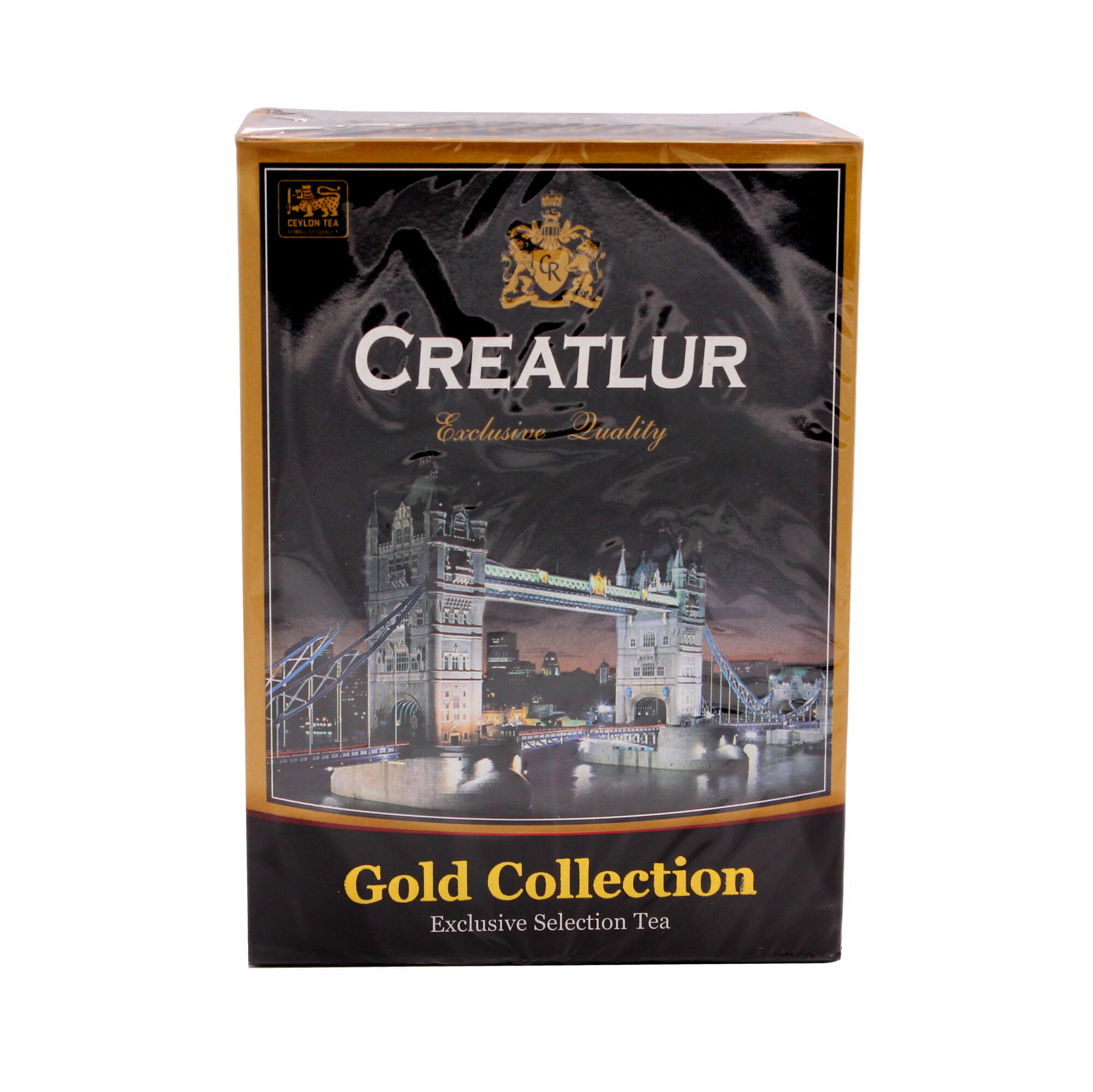 Чай Creatlur "Gold Collection", черный, крупнолистовой, с бергамотом, 500г
