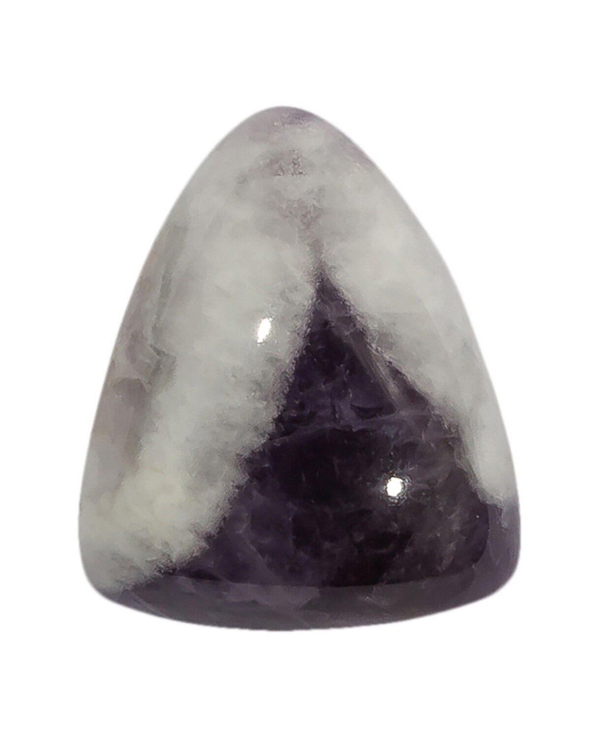 Кабошон из минерала Аметист, натуральный камень, размер: 17х14х6 мм.