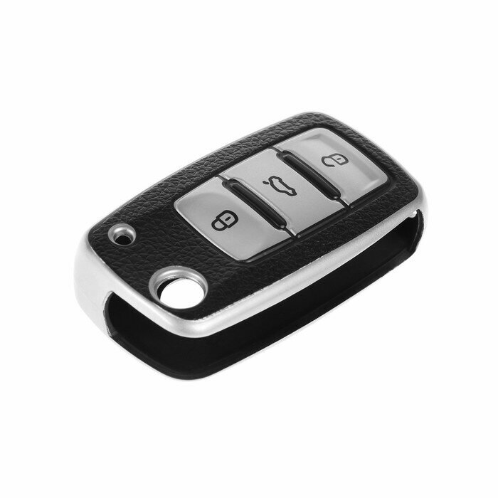 Чехол автомобильного ключа Сим Сим 9448305, для Volkswagen, Skoda, пластик