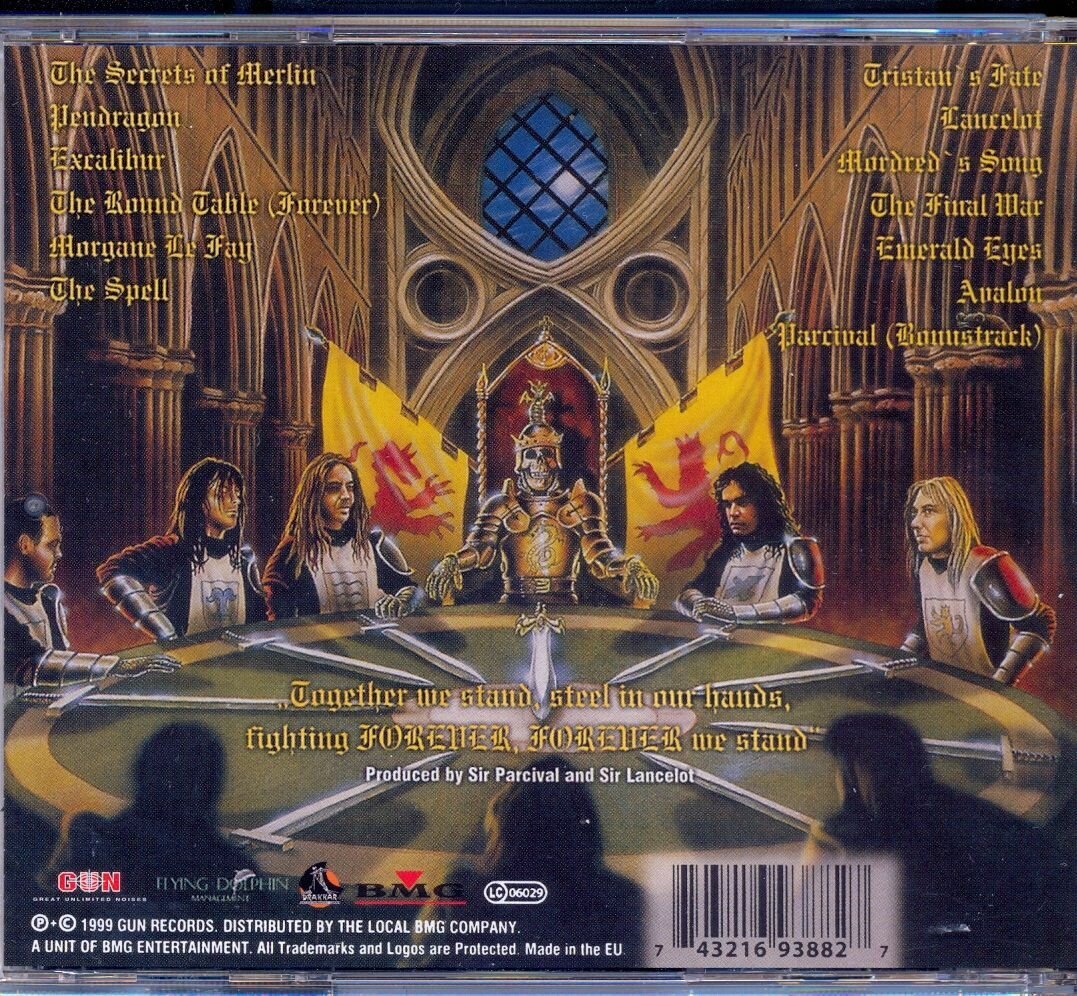 GRAVE DIGGER - Excalibur 1999 г Компакт диск — фото 1