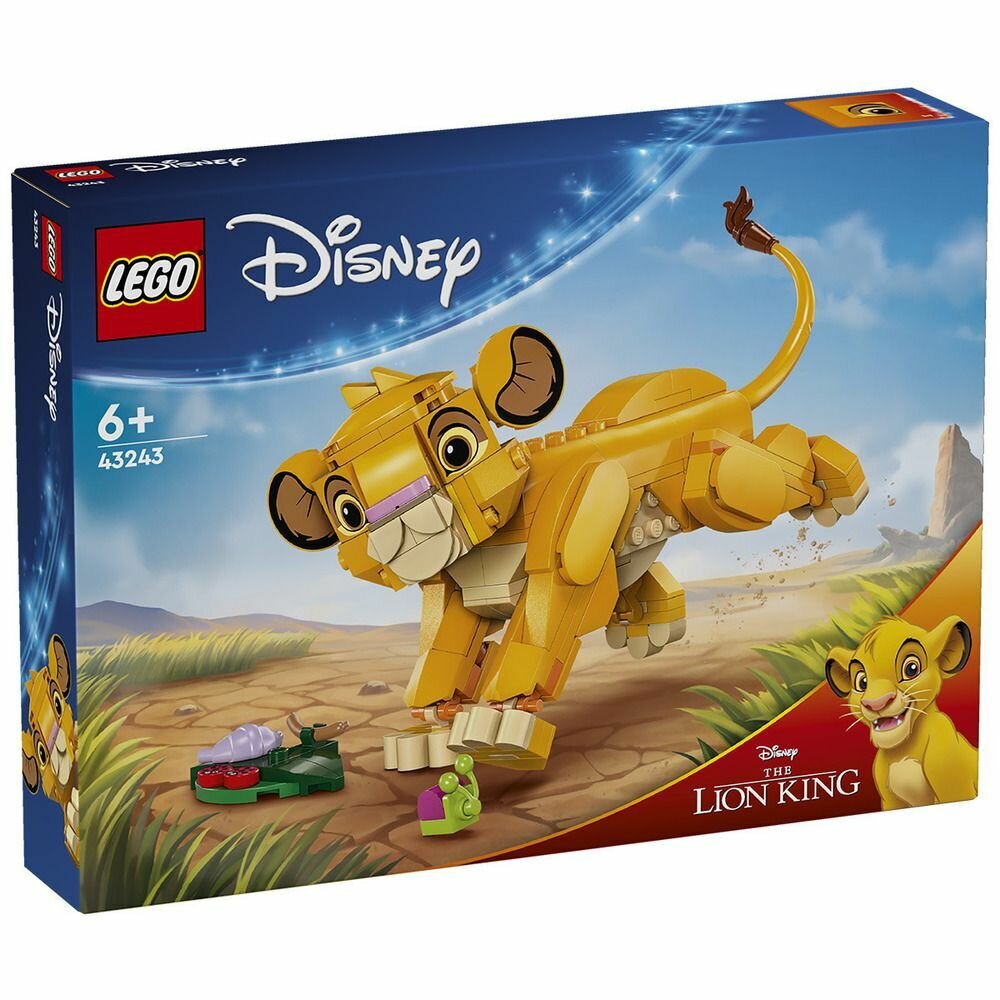 Disney LEGO 43243 Конструктор Симба - детеныш Короля Льва