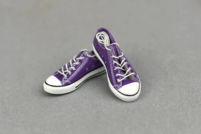 Фиолетовые кроссовки для кукол Blythe 4,5 см