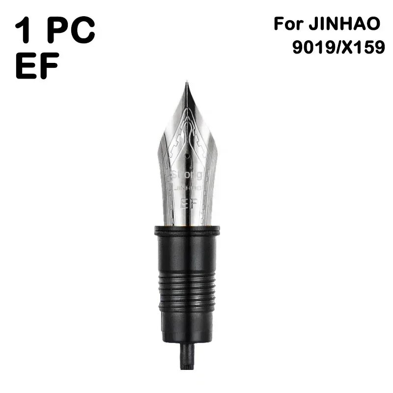 Наконечник перьевой ручки Jinhao серебристый/черный 1 PC NO.40 EF Nib