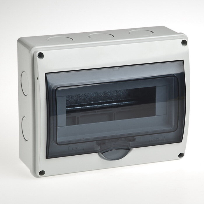 Щит навесной тусо 10 модулей герметичный IP65.