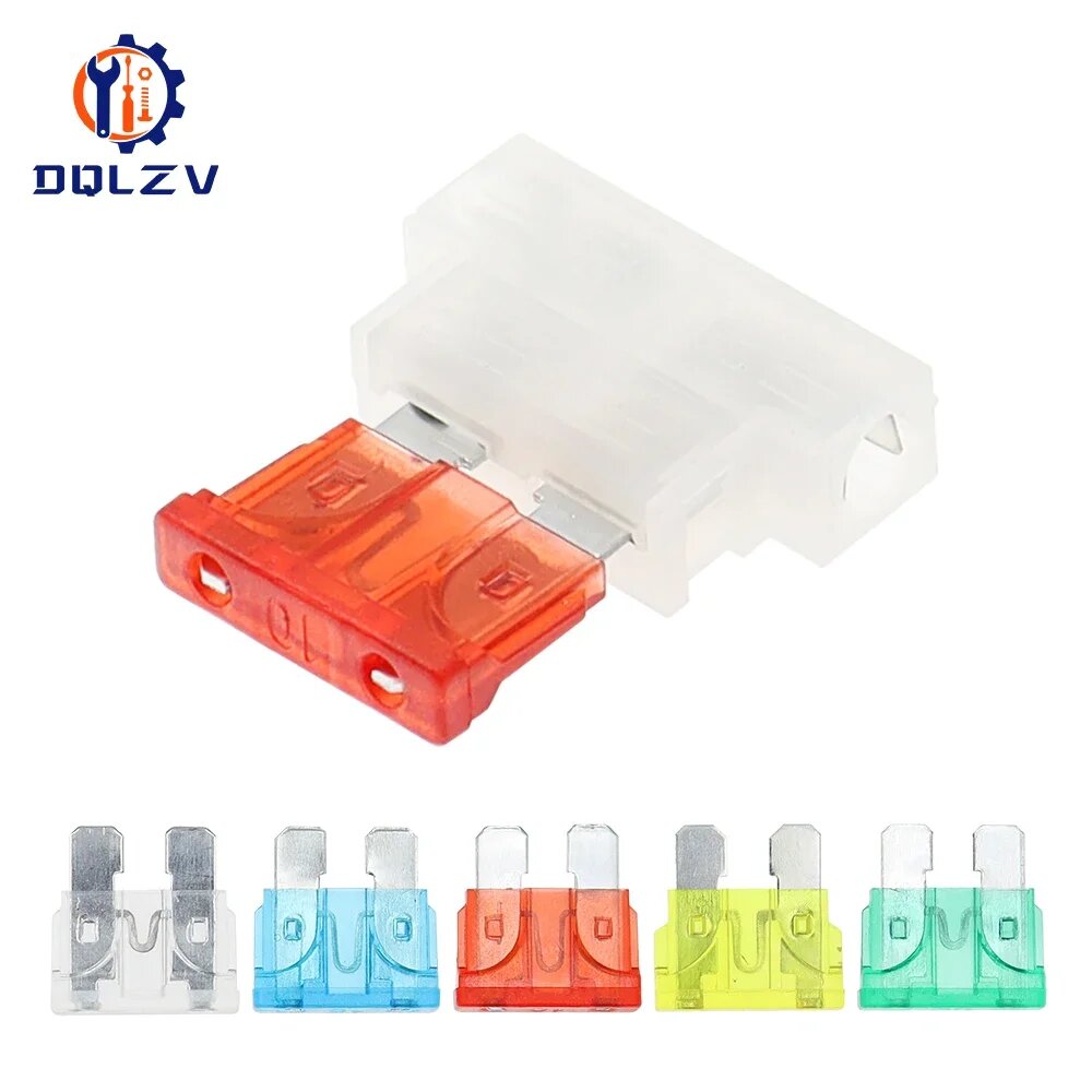 Держатель предохранителей DQLZV ATC ATO 1A-40A 1A, 5PCS