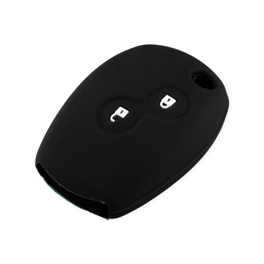 Силиконовый чехол для ключей KEYYOU, 3 кнопки для Renault Clio Scenic Megane Duster Sandero Captur Twingo Modus DACIA 3 Logan черный