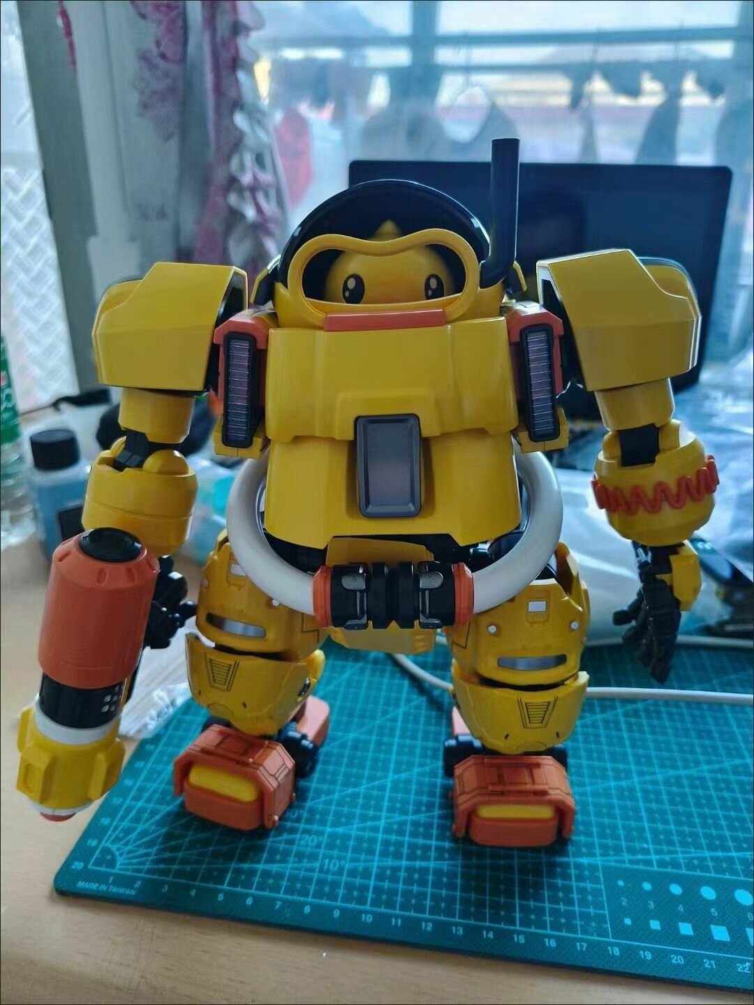 SOSKILL Gundam/Фигурка-SPA DUCK/Alloy Skeleton Соберите модель/22CM(коробка)/Подарки для мальчиков