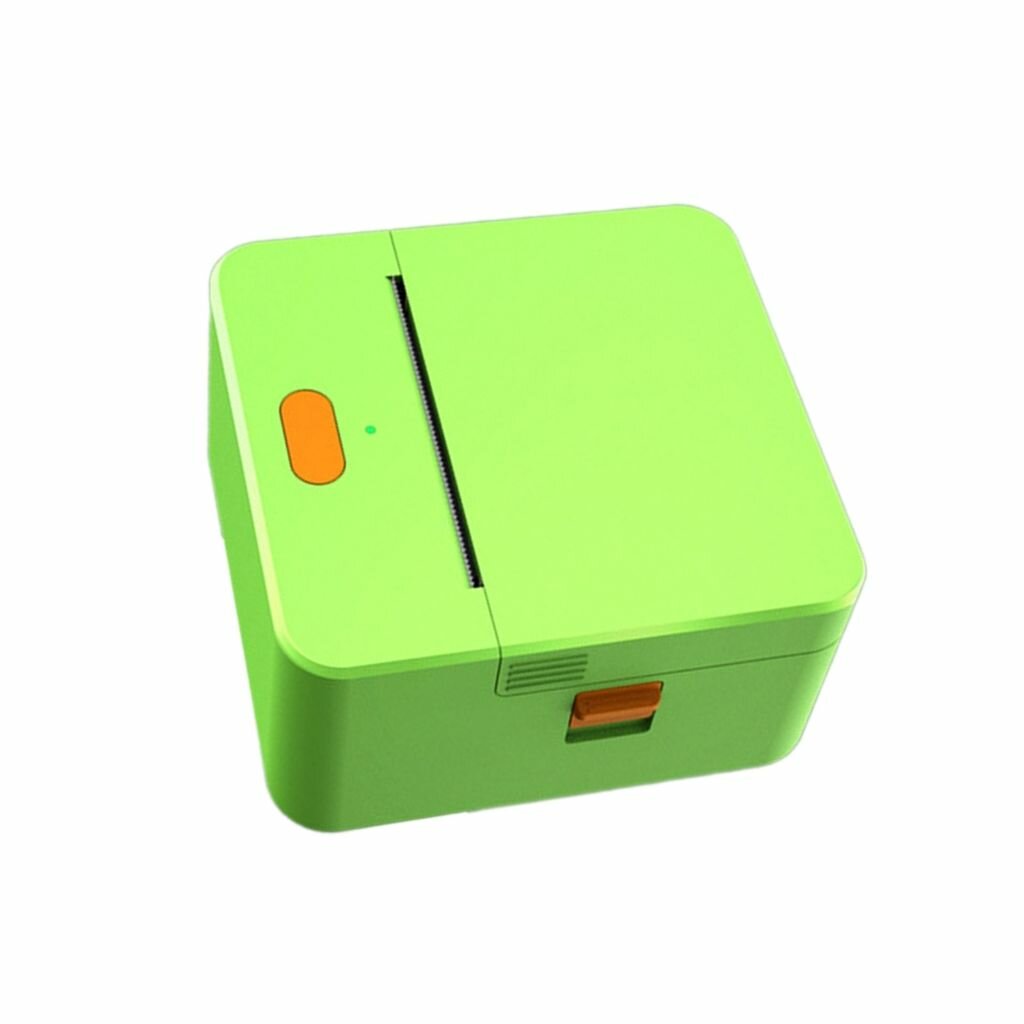 Портативный принтер этикеток с бесчернильным устройством для бумаги размером 40x30 мм, термопринтером одежды, адресов, бизнеса