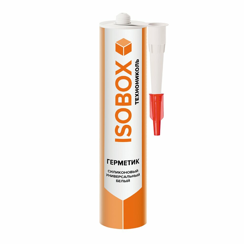 Герметик ISOBOX силиконовый универсальный бесцветный Технониколь 260 мл
