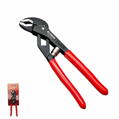 Клещи переставные ELITECH 150101 (180мм, автоматические)
