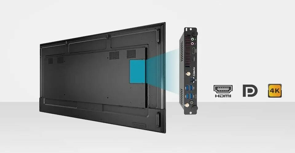 Мини компьютер для интерактивной панели OPS intel core i5 8gb+128gb — фото 1