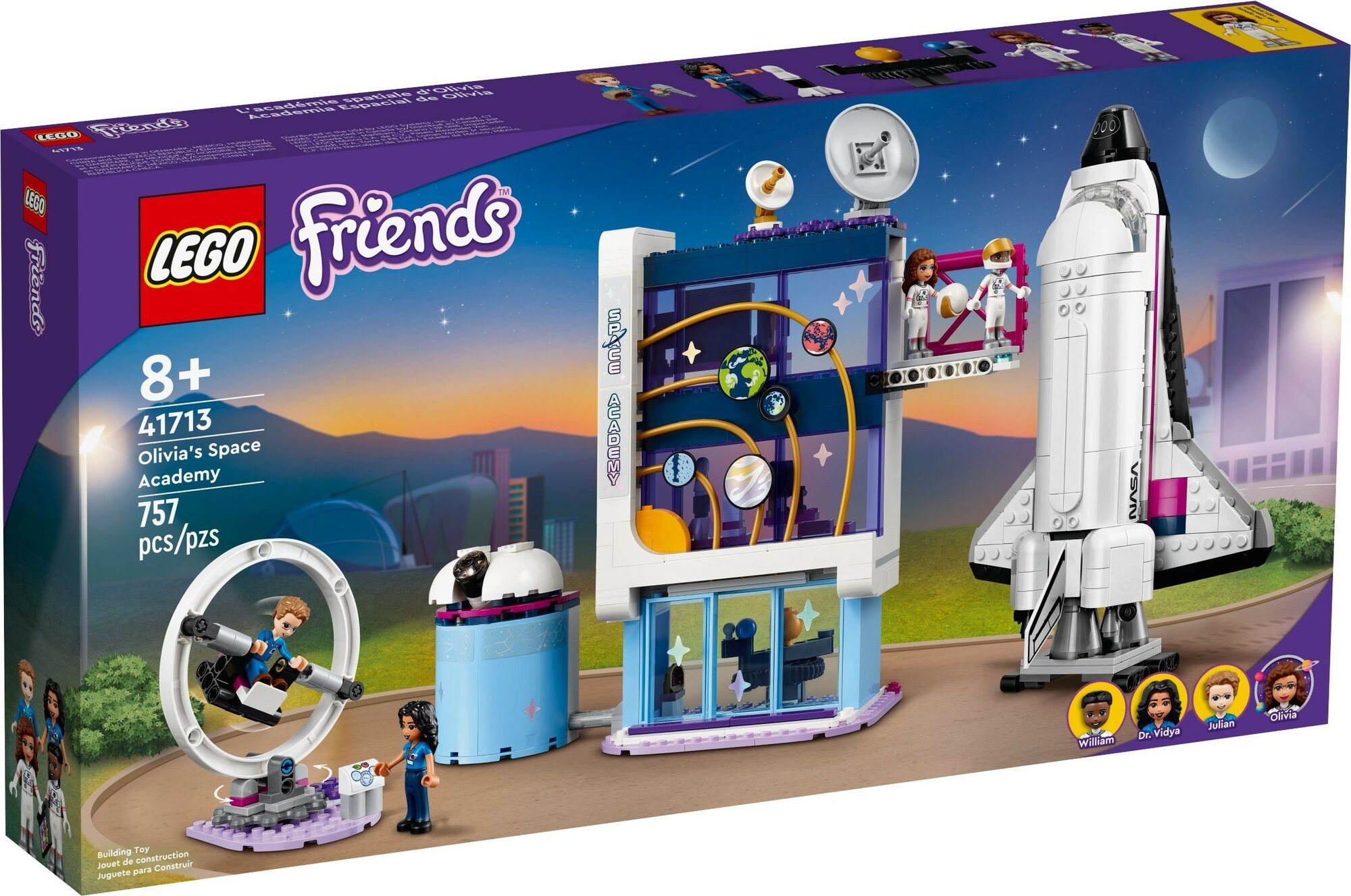 Конструктор LEGO 41713 Космическая академия Оливии