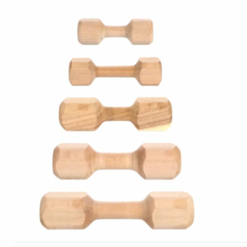 Flamingo игрушка для собак гантель деревянная 26см