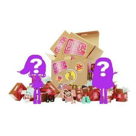 Эксклюзивная коробка Boxy Girls, включающая 35 сюрпризов и 2 эксклюзивные куклы