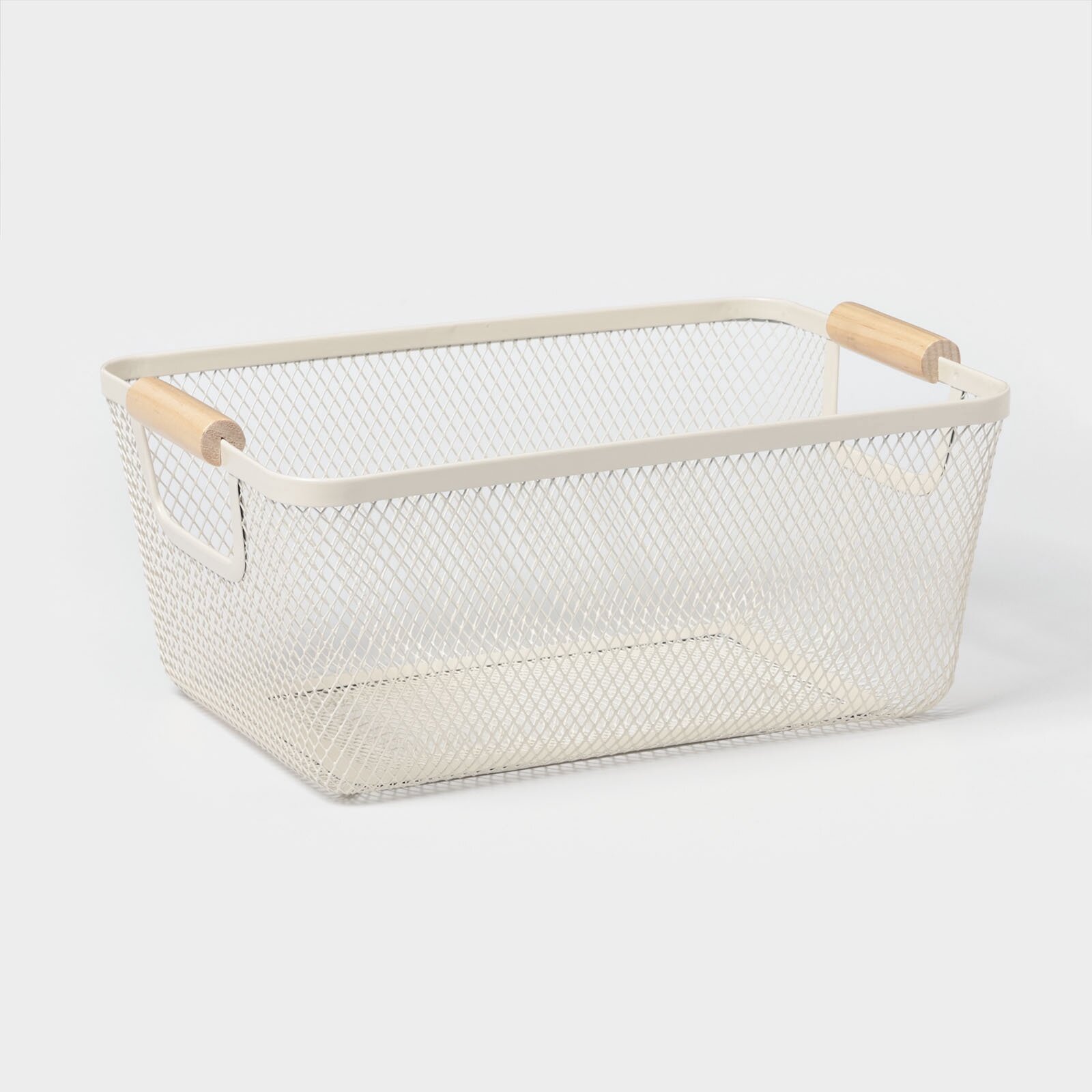 Корзинка универсальная LaDоm «Миди», прямоугольная, 32×20,5×14 см, бежевая TQ