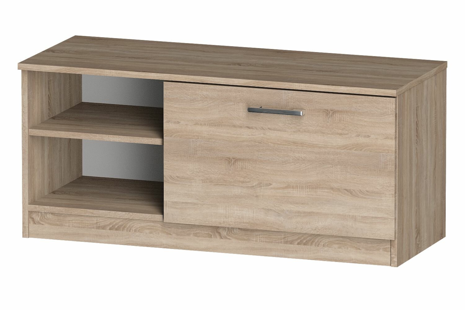 Обувница для прихожей, полуоткрытая Лайф 100*40*45 ОБ-04 Дуб сонома