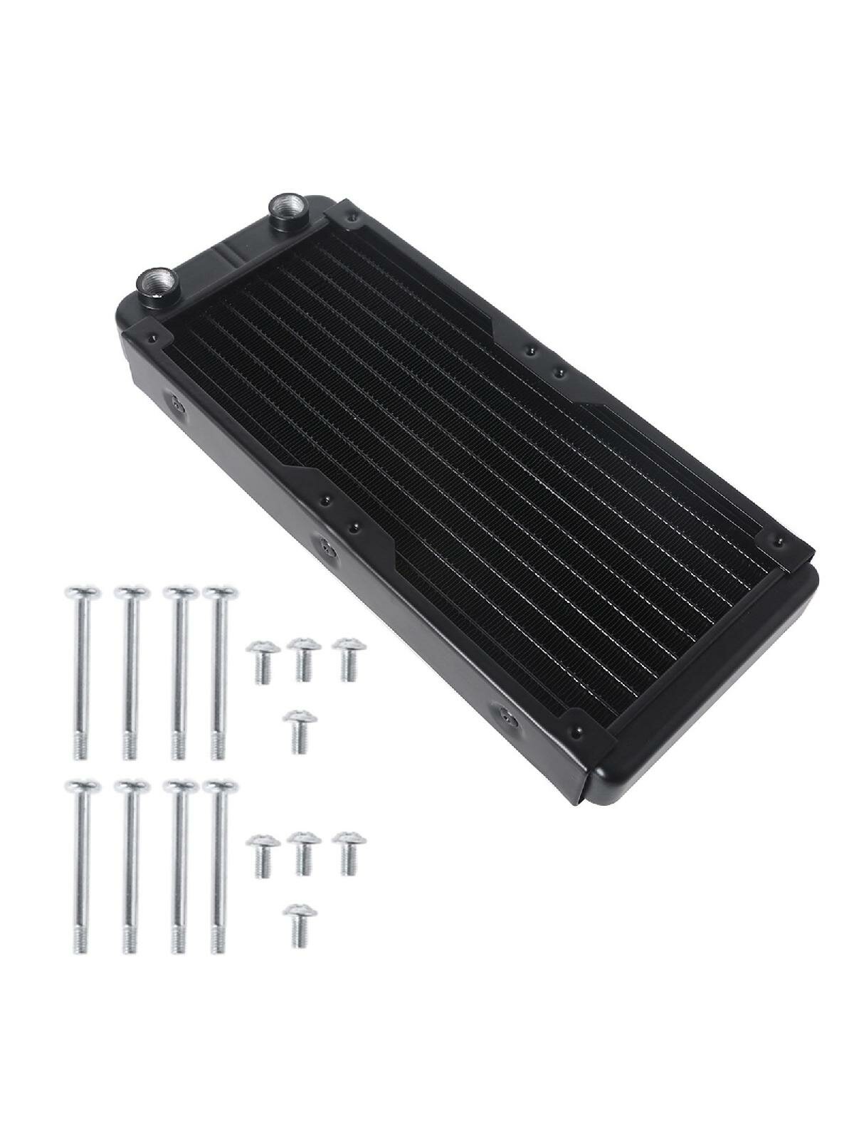 240 Десять рядов резьбовых отверстий для слива охлаждающей воды