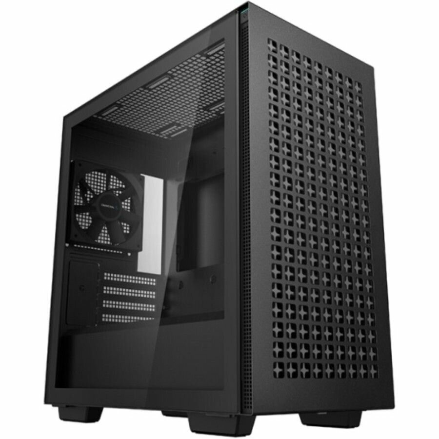 Компьютерный корпус Deepcool CH370 (CH370) черный - Mini Tower, Mini-ITX, Micro-ATX, USB 3.2 Gen 1 Type-A