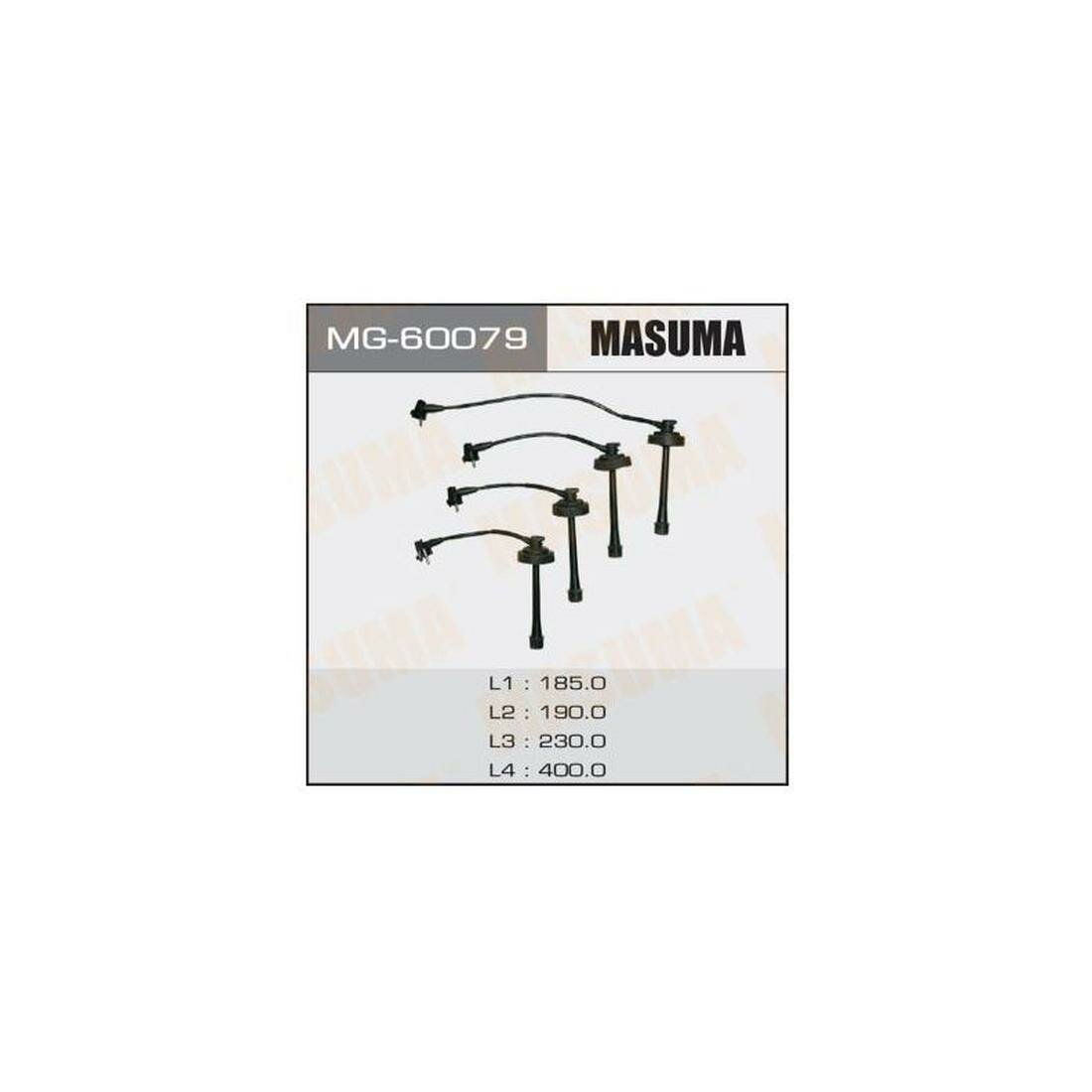 Провода высоковольтные для автомобилей Masuma MG60079 (запчасти и комплектующие)