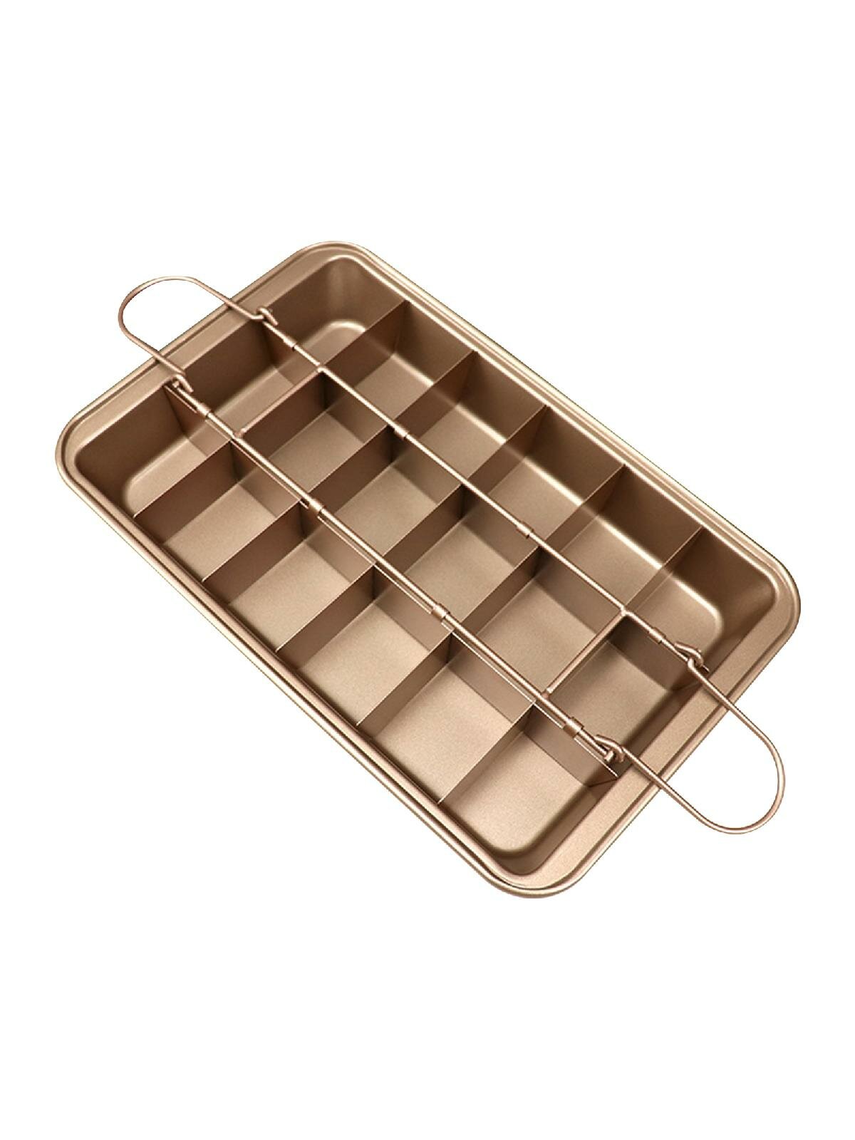Мини-форма для хлеба на 6/18 ячеек с антипригарным покрытием, форма для выпечки брауни, небольшой противень для выпечки бананового хлеба для домашней кухни
