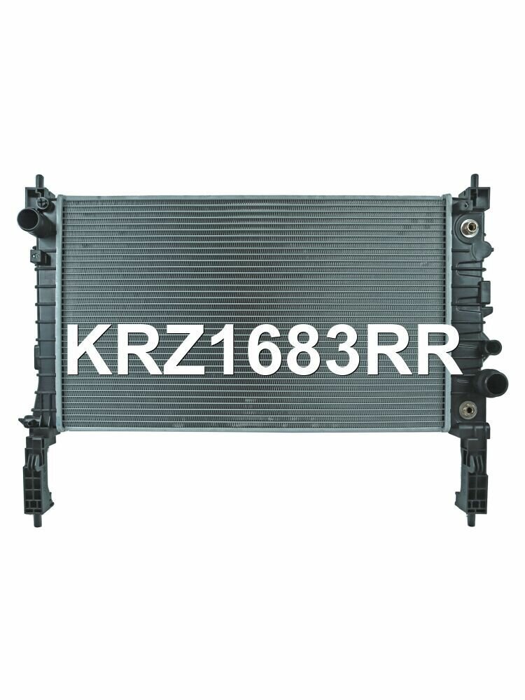 Паяный радиатор системы охлаждения Krauf KRZ1683RR для OPEL MOKKA Chevrolet TRAX