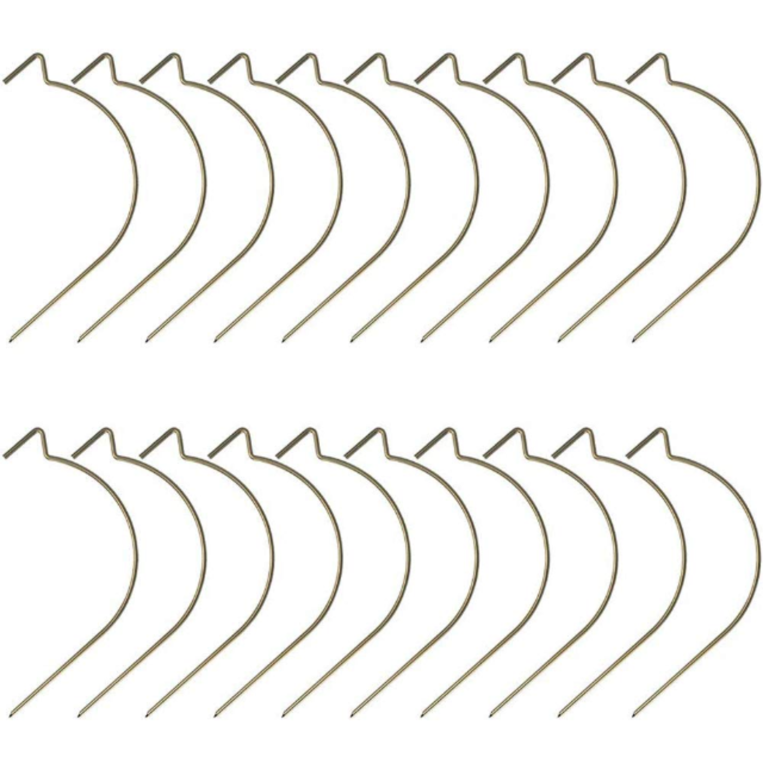 Крючки несущие (пакет 20): Крючки металлические нержавеющие сталь, Крючки настенные для сверления отверстий, Крючки для одежды для домашнего использования, Крючки с острыми концами для гипсовых стен
