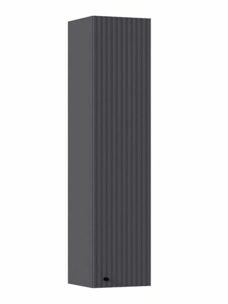 Шкаф Оливия навесной 300х1280х314 (Графит/Графит софт)