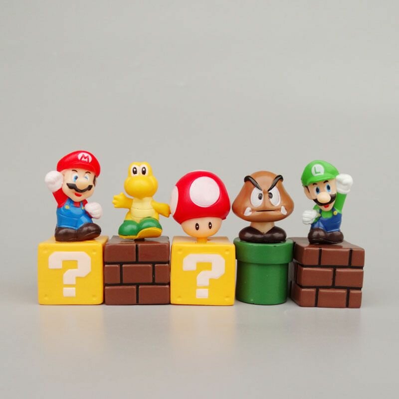 Кукла Марио из игры Super Mario Bros