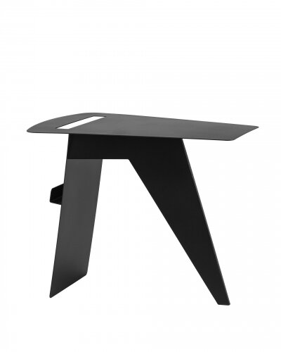 Столик журнальный Stool Group Mioby, металл, черный