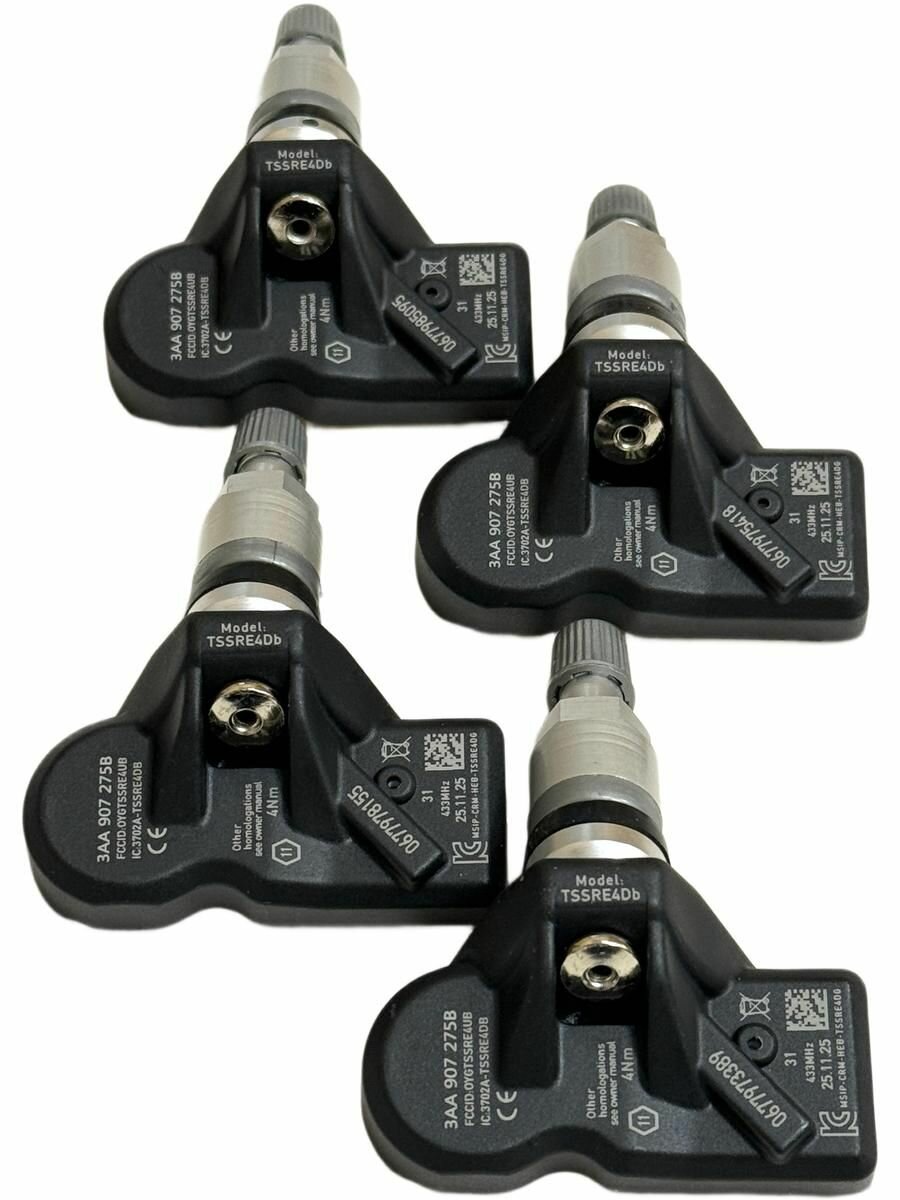 Комплект 4-x датчиков давления шин для Vag 3AA907275B