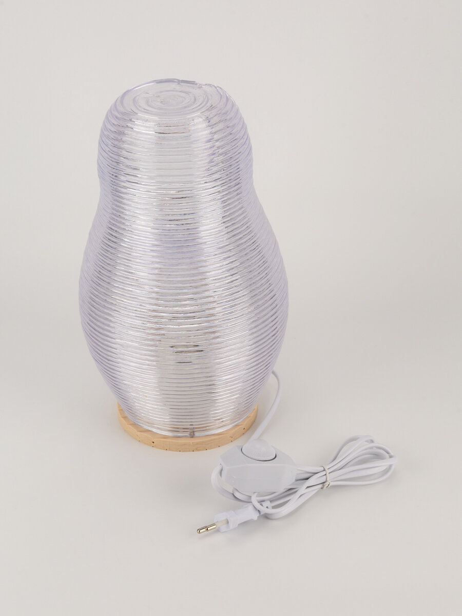 Настольная лампа TrashBack, 3D-печать, E27, мощность 10Вт, дневной белый свет