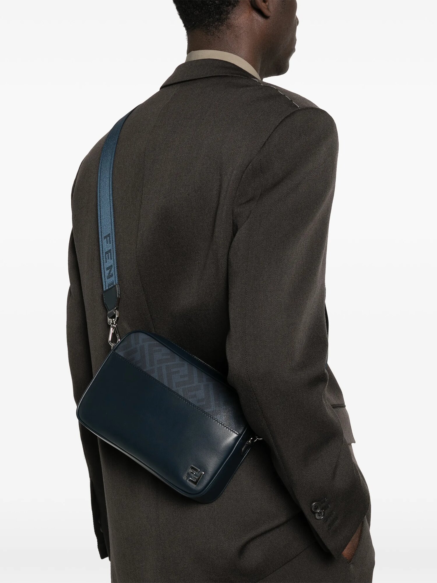 Сумка FENDI FF Squared, синий — фото 1