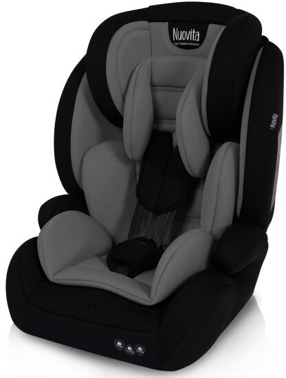 Автокресло Nuovita Maczione N123-1, Nero/Чёрный