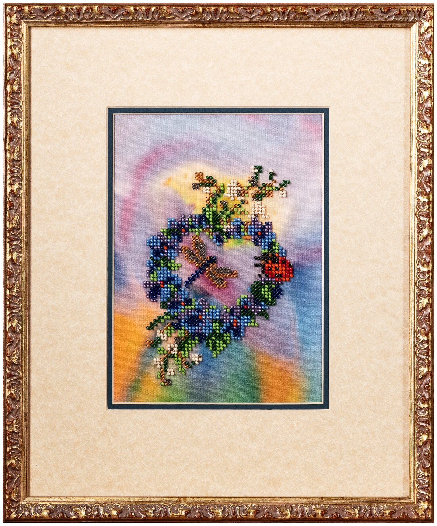 Набор для вышивки бисером, Радуга бисера, В-213, Фантазия, 13Х18