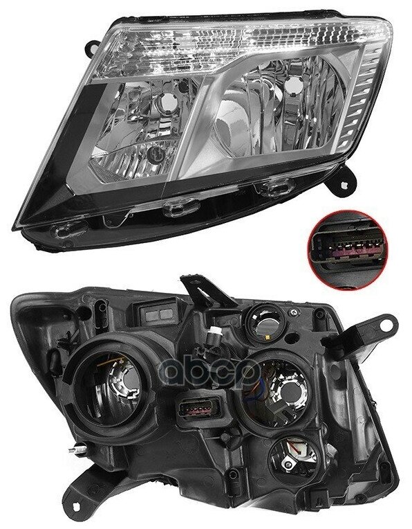 Фара Nissan Terrano 17-22 (Слева) Sat арт. ST-215-11T4L