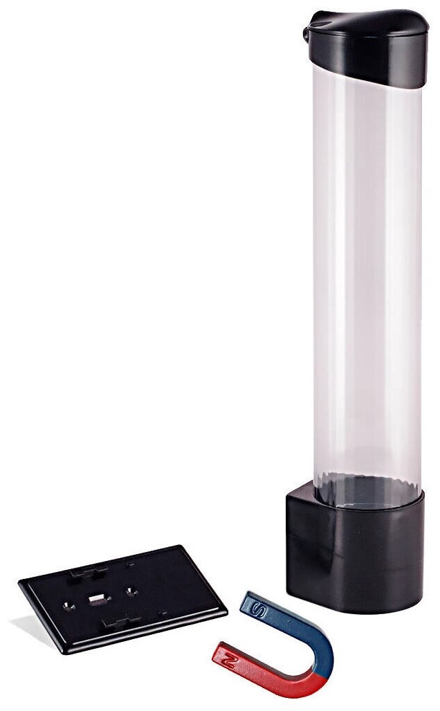 Стаканодержатель для кулера/пурифайера Aqua Work CH-1 черный, на шурупах