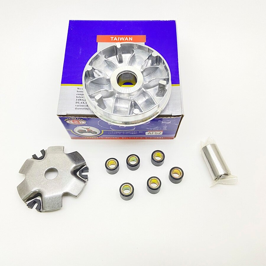 Вариатор передний на скутер Honda DIO 4т, AF-62 (под 14 вал) SEE.