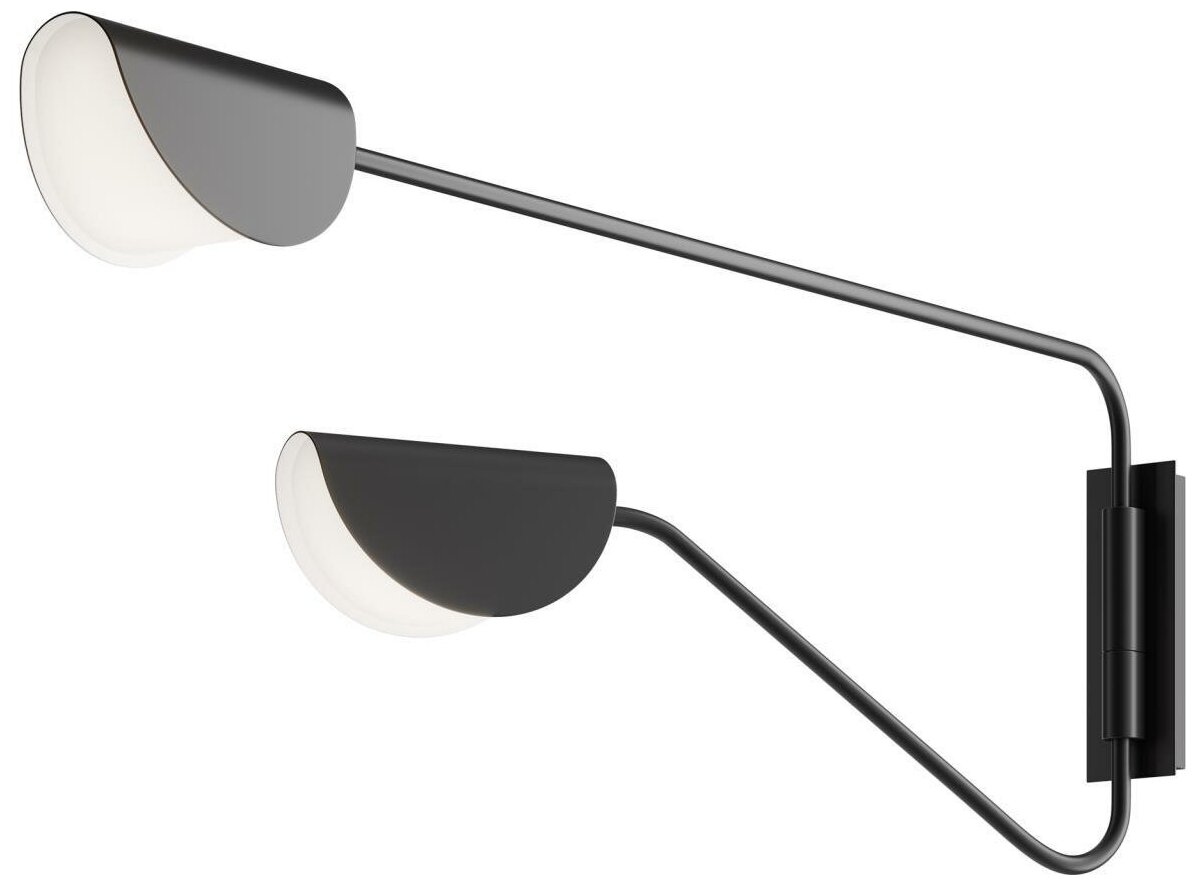 Светильник настенный Maytoni Mollis, MOD126WL-02B, Стиль Модерн, 56W, G9