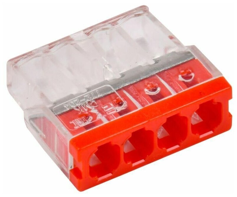 Клемма строительно-монтажная СМК 772-204 IEK UKZ30-204-001