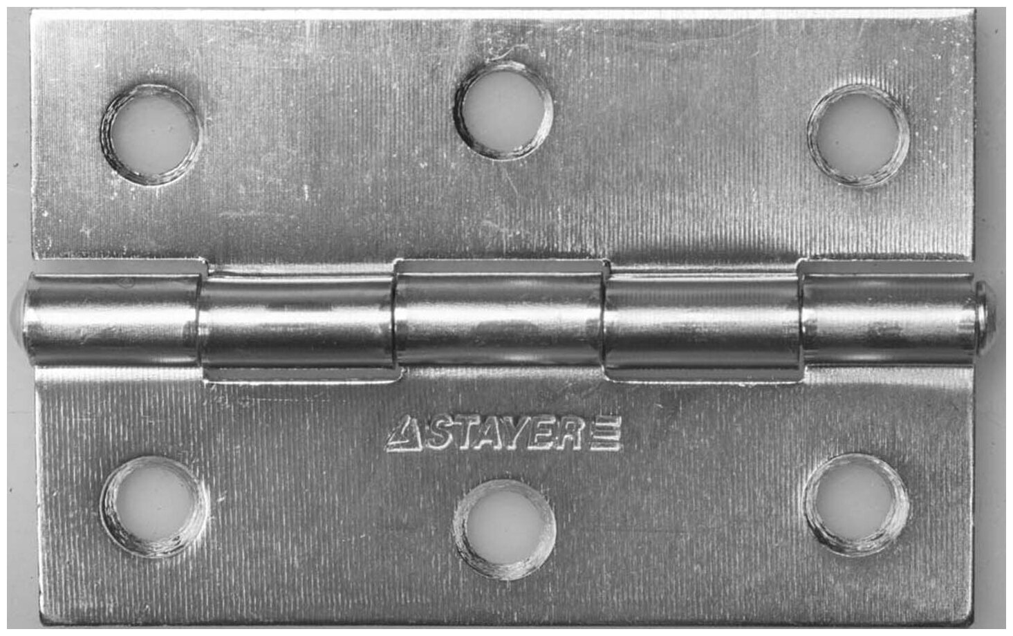 Дверная петля STAYER 75x50x1.6мм, 1шт, белый цинк 37611-75-1