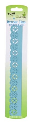 Docrafts XCU503131 Нож для вырубки и эмбоссинга "Бордюры - Delia", Пластик
