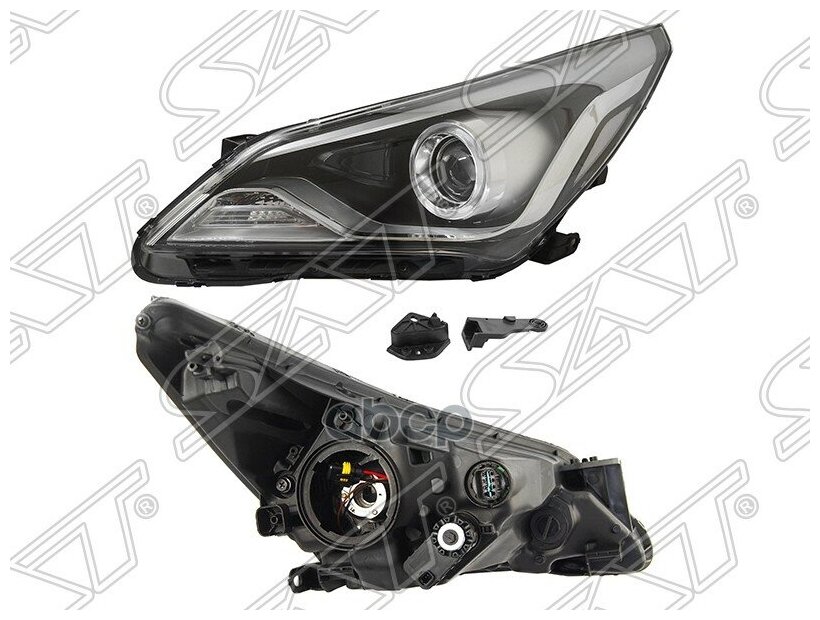 Фара HYUNDAI SOLARIS 14-17 LH линза ST2211166CL Sat арт. ST2211166CL