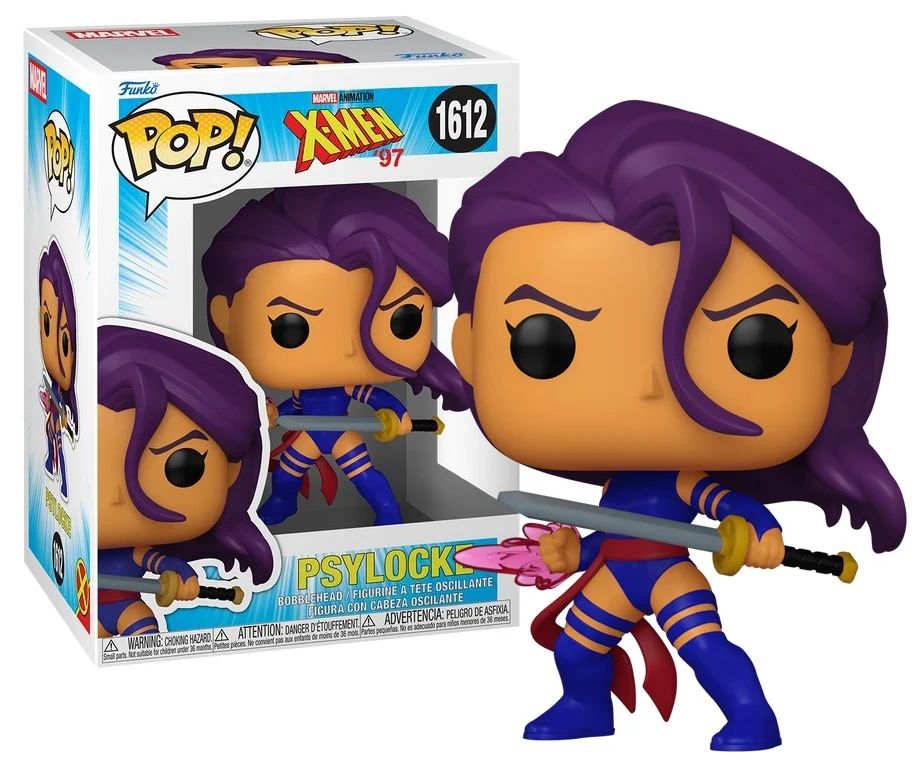 Фигурки Funko Pop - Коллекционная фигурка MARVEL X-Men'97 Psylocke/Псайлок - Фанко 1612
